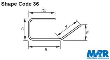 BS 8666:2005 Standard Shapes - Midland Rapid Reinforcements Ltd
